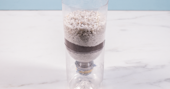 Crafts for Kids: How to make a DIY Water Filter
